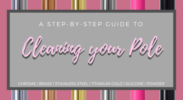 The Proper Way to Clean Your Dance Pole (by Material) - Pole Fit Freedom