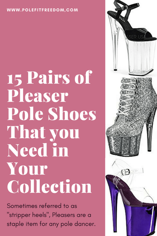 15 Beautiful Pairs of Pleaser Pole Shoes for Your Collection - Pole Fit ...